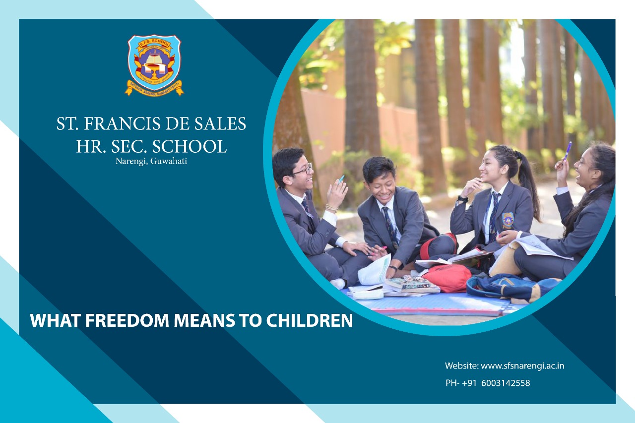 WHAT FREEDOM MEANS TO CHILDREN – SFS Blogs