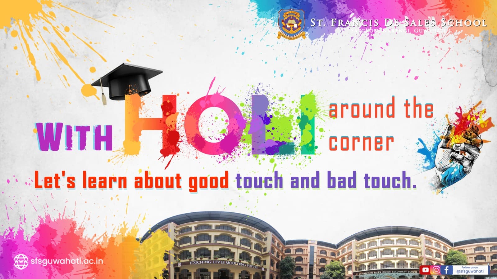 WITH HOLI AROUND THE CORNER, LET’S LEARN ABOUT GOOD TOUCH AND BAD TOUCH ...